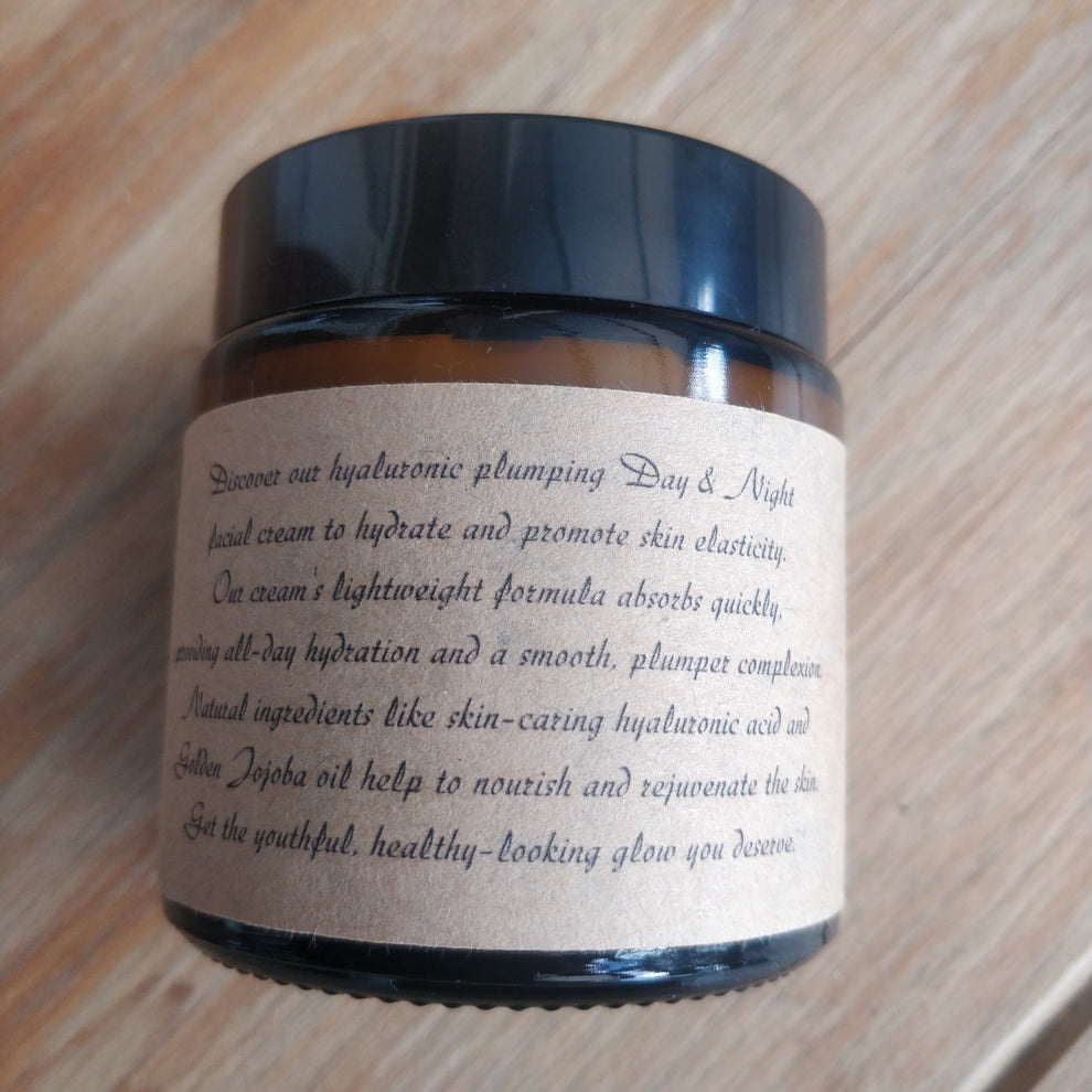 Hyaluronic plumping day & night face cream maturing skin rejuvenation ...